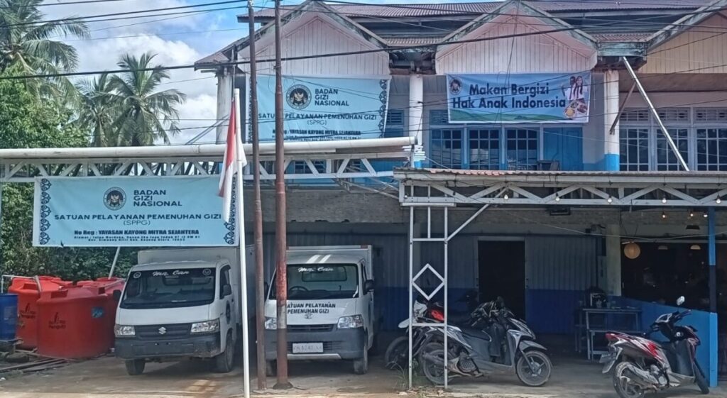 Bangunan SPPG Simpang Hilir - Telok Melano Memang Bekas Sarang Walet